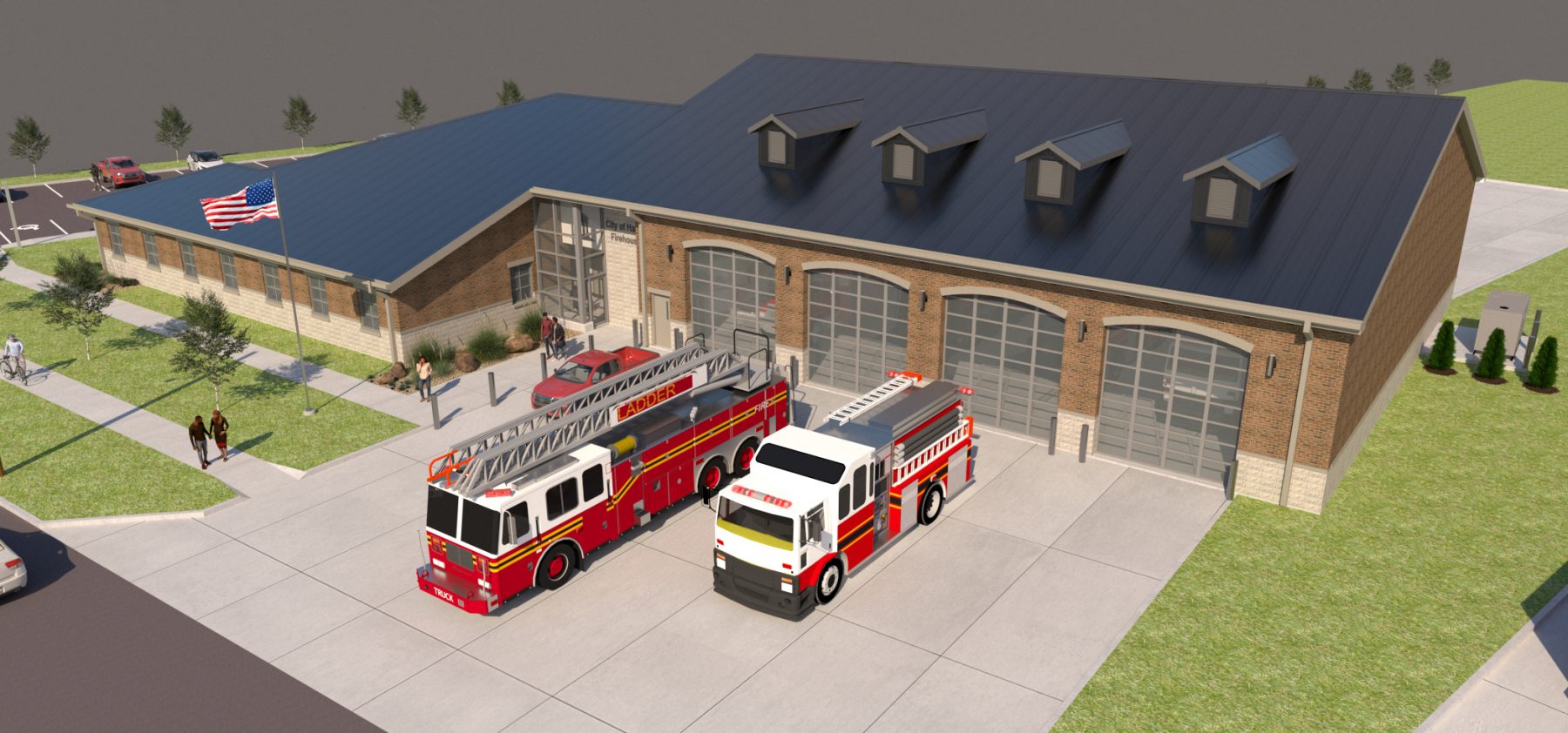 Fire Station Concept - Hamilton Ohio - SMP design