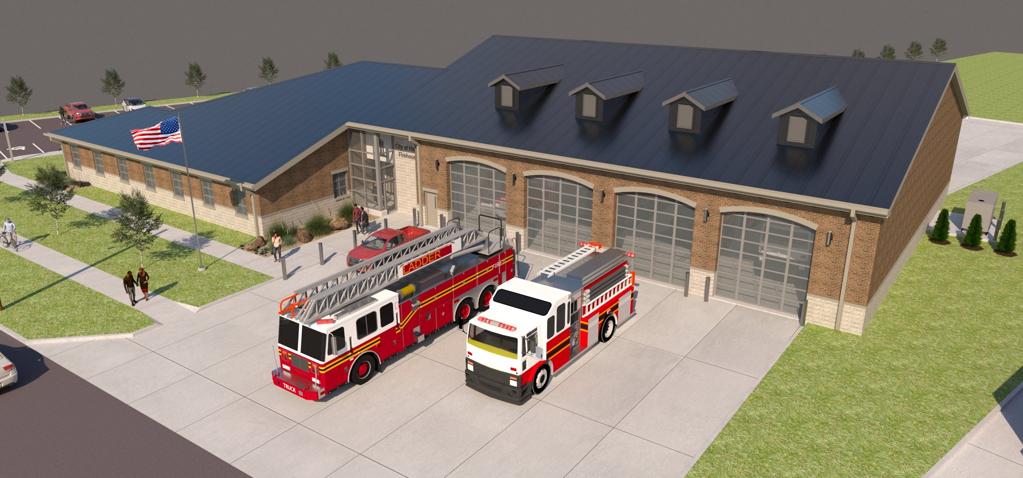 Fire Station Concept - Hamilton, Ohio - mr